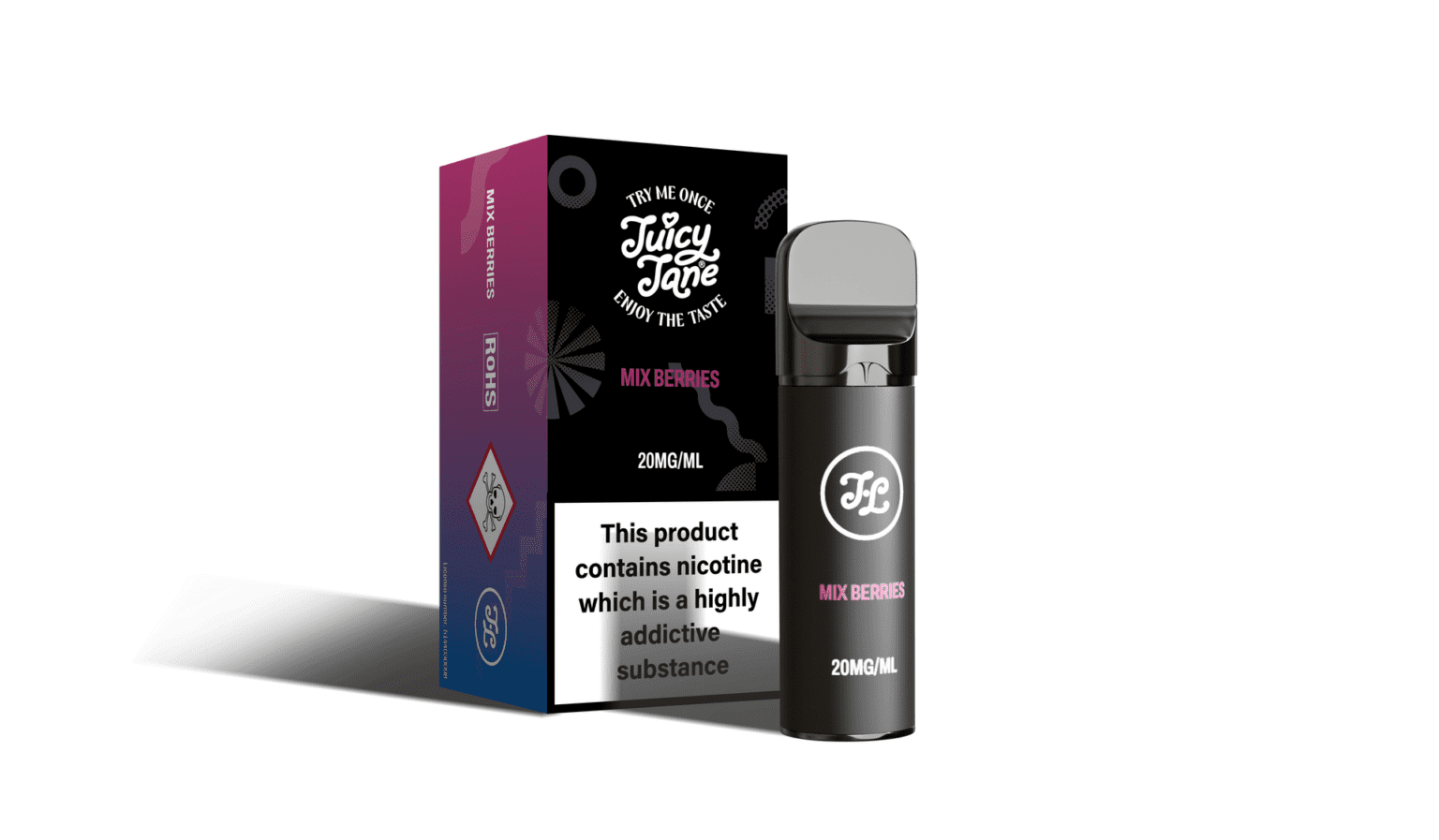 Juicy Jane Pod Pod Mix Berries 2% Nicotine - ElfBar Global Store